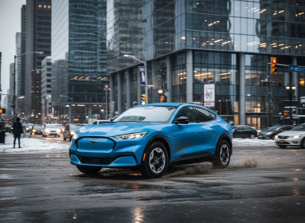 I Drove the 2025 Ford Mustang Mach-E Rally Over Winter Holidays ...